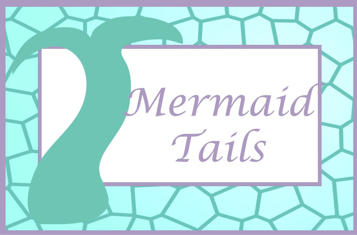 Printable Purple Aqua Mermaid Food Label Cards | Digital Download — The ...